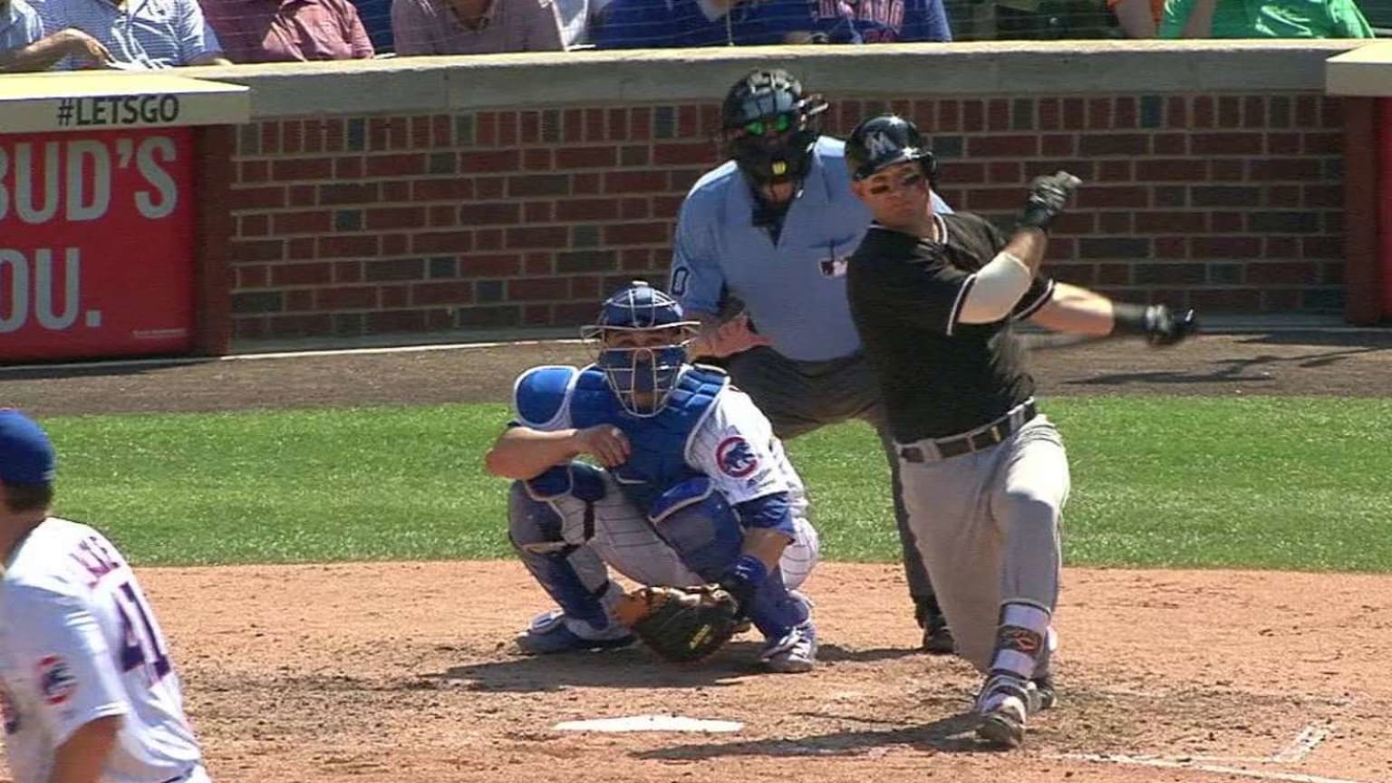 MIA@CHC: Mathis homers, puts the Marlins in front | 08/03/2016 ...