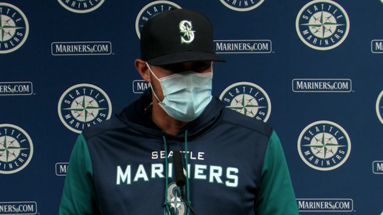 Kristopher Negrón discusses Mariners win vs. Royals | 04/22/2022 ...