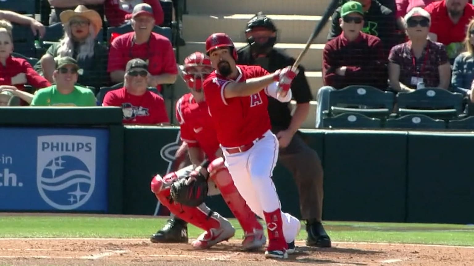 Anthony Rendon singles in first at-bat with Angels | 02/25/2020 ...