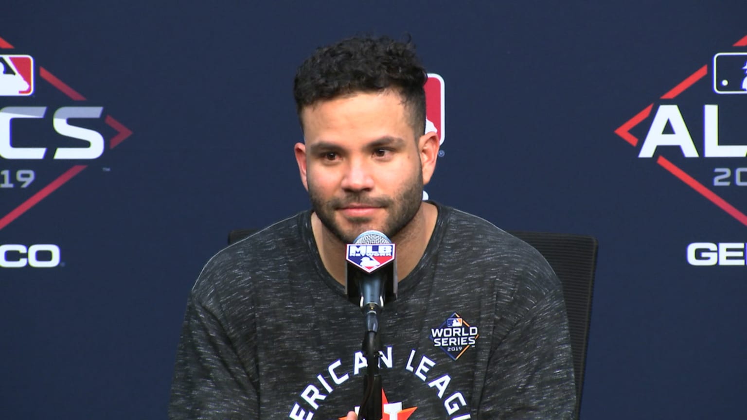 ALCS Gm6: Altuve on his ALCS clinching walk-off homer | 10/19/2019 ...