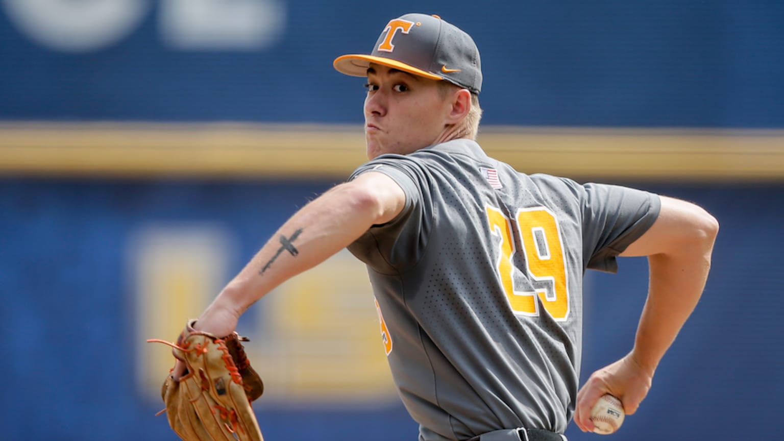 Draft Report: Blade Tidwell, Tennessee, RHP | 26/04/2022 | Lasmayores.com
