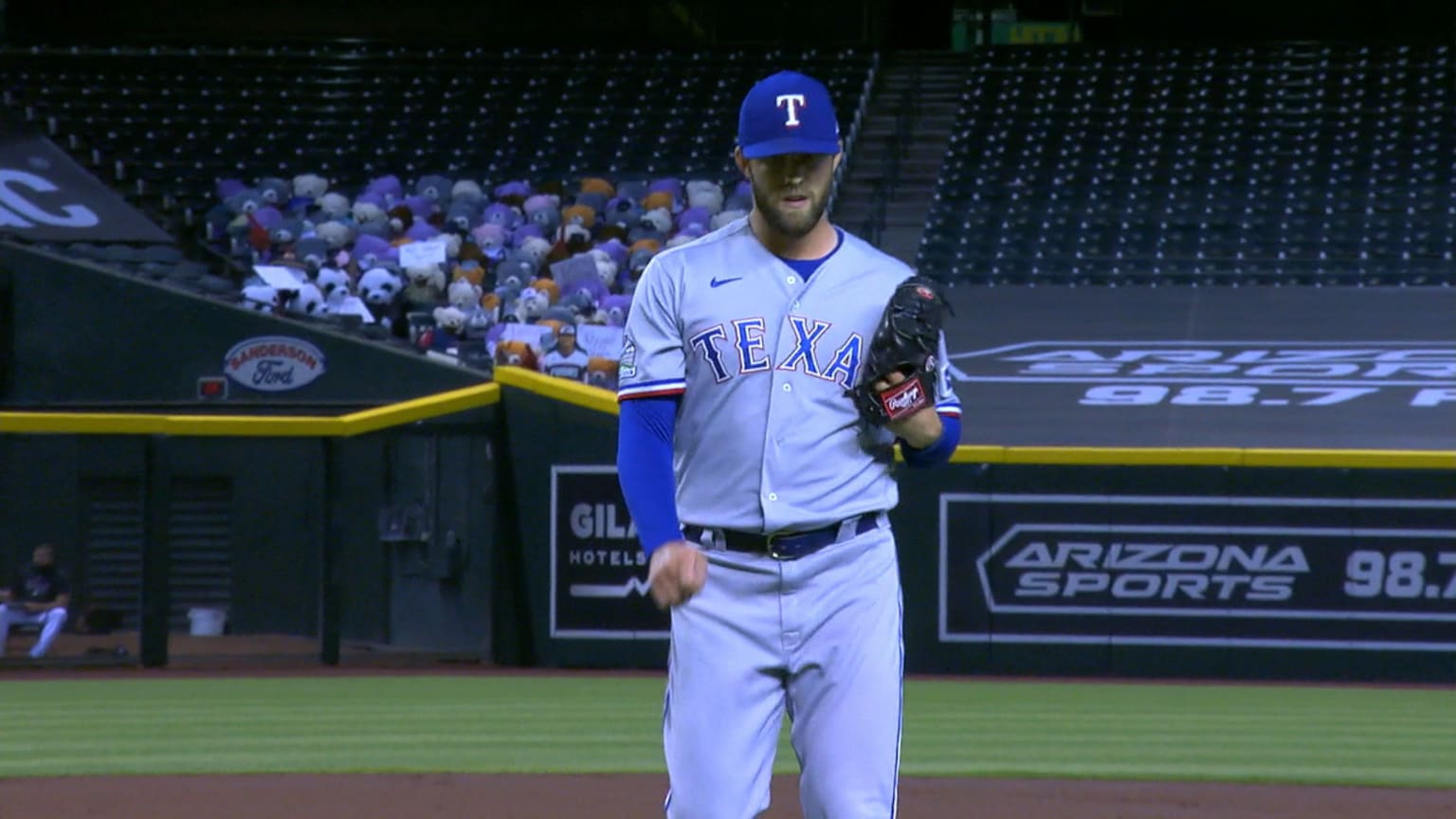 Jordan Lyles strikes out Kole Calhoun in the 1st | 09/22/2020 ...
