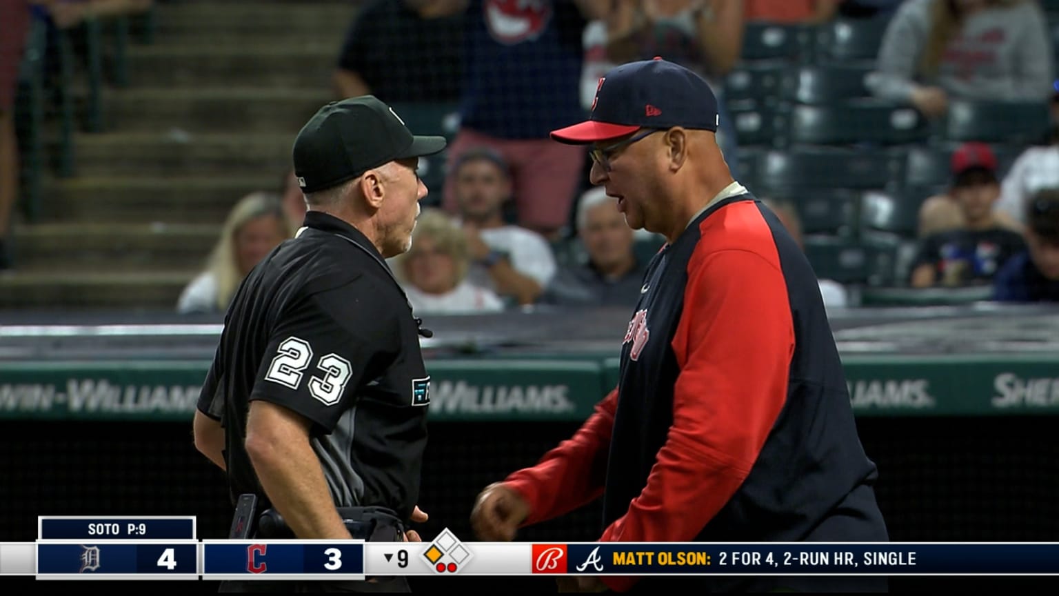 Terry Francona gets ejected in the bottom of the 9th | 08/16/2022 ...
