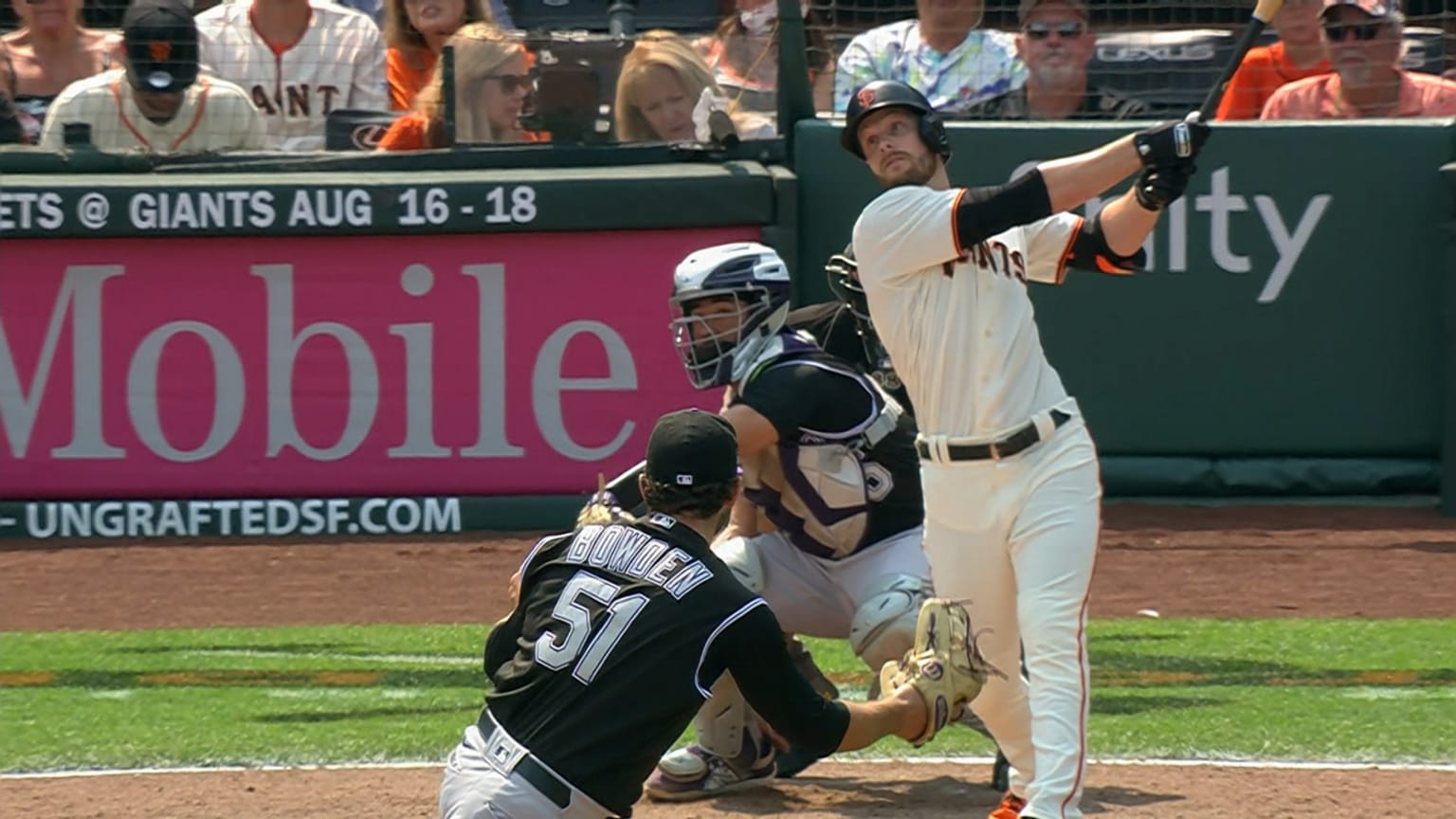 Austin Slater's RBI double | 08/15/2021 | San Francisco Giants