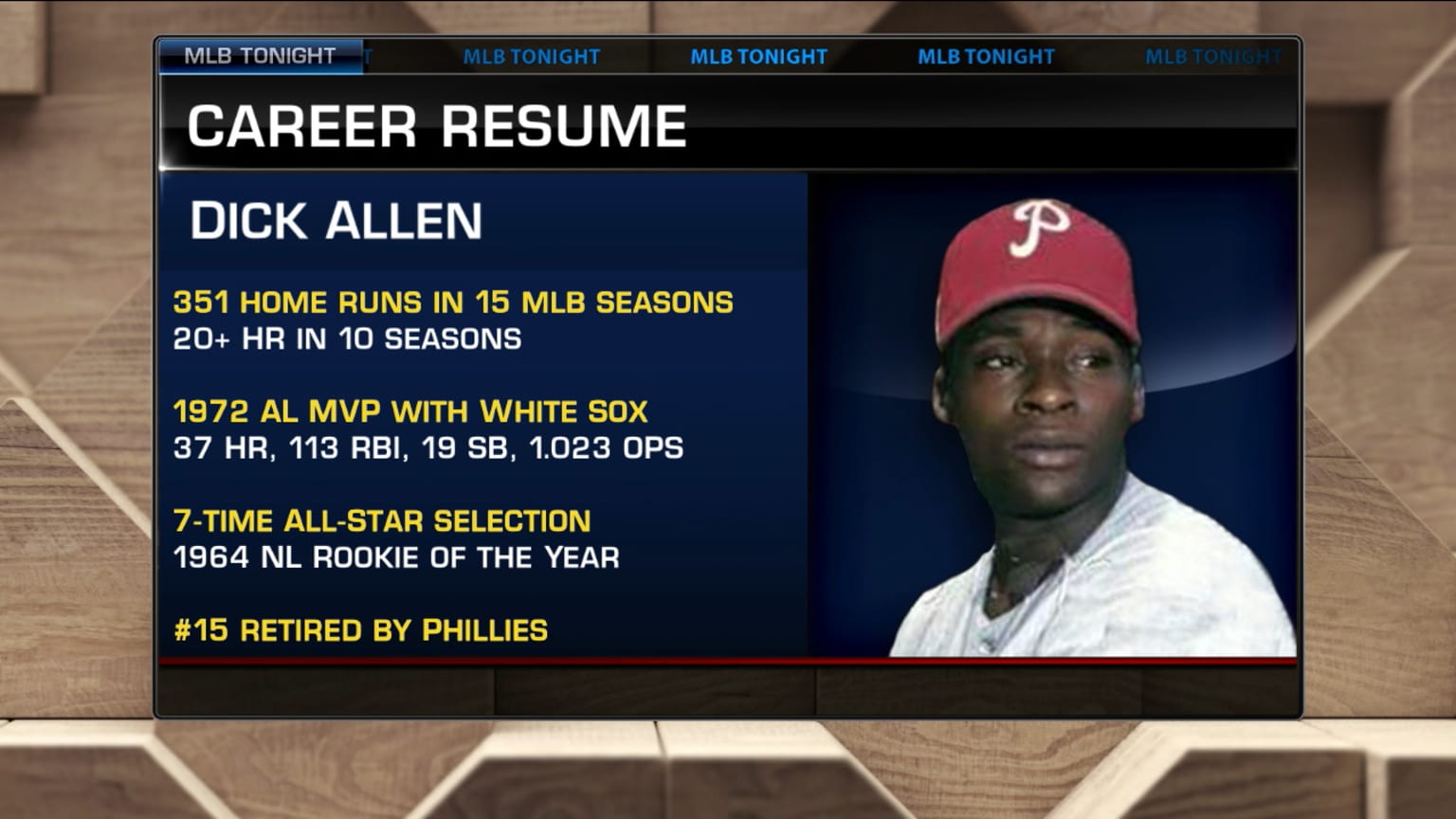 MLB Tonight reflects on the passing of Dick Allen | 12/08/2020 | MLB.com