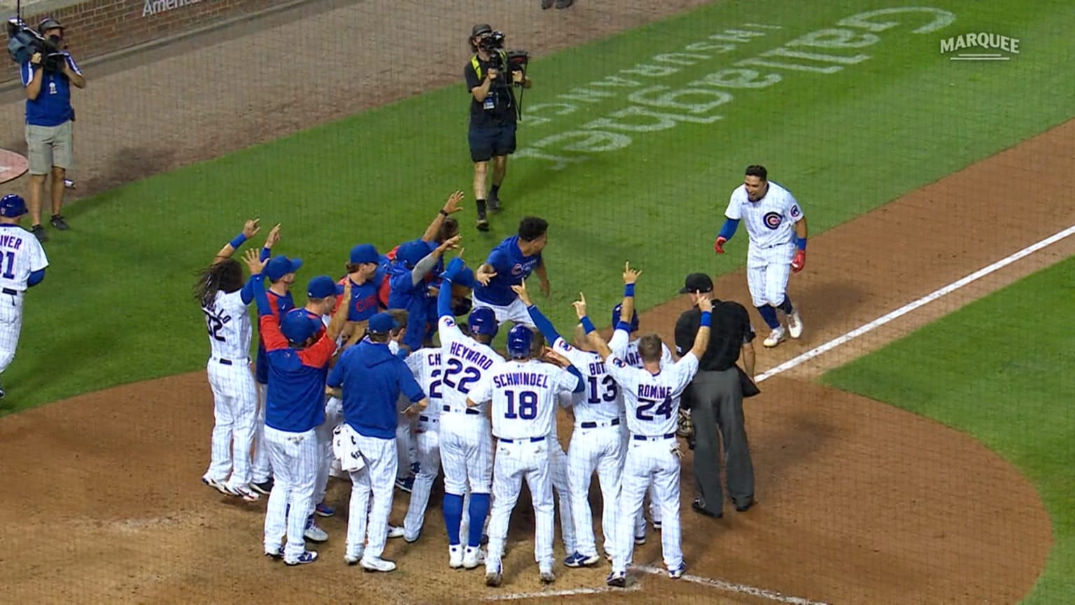 Cubs score five in 8th and 9th in comeback win | 08/23/2021 | Chicago Cubs