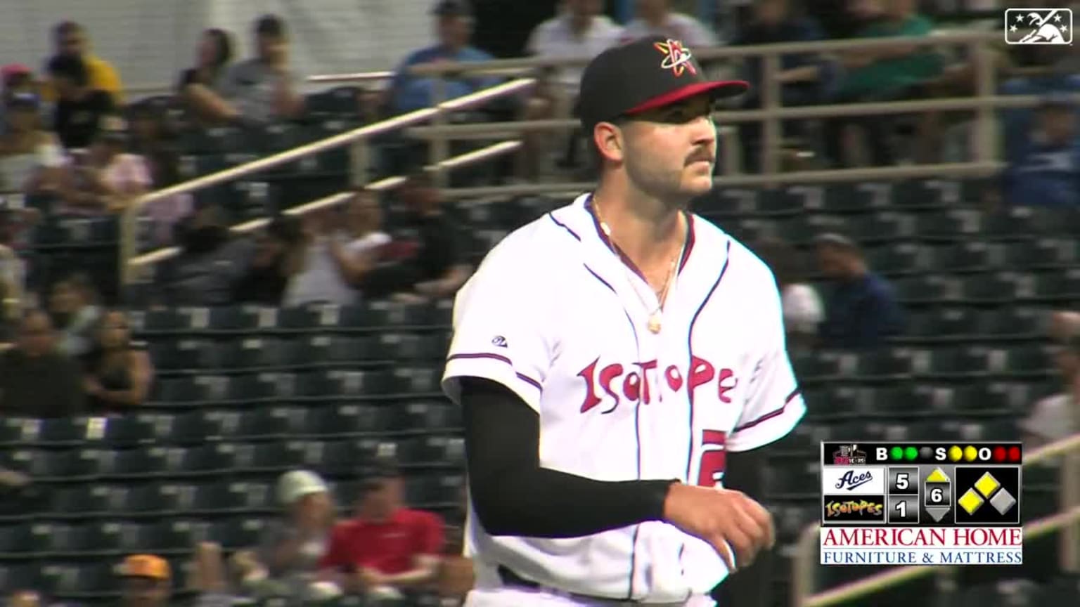 Riley Pint's first Triple-A Albuquerque strikeout | 08/11/2022 | MLB.com