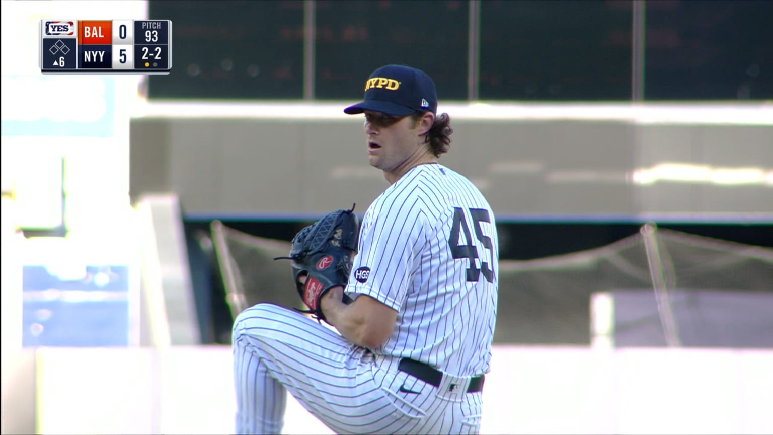 Gerrit Cole strikes out nine in seven-inning shutout | 09/11/2020 ...