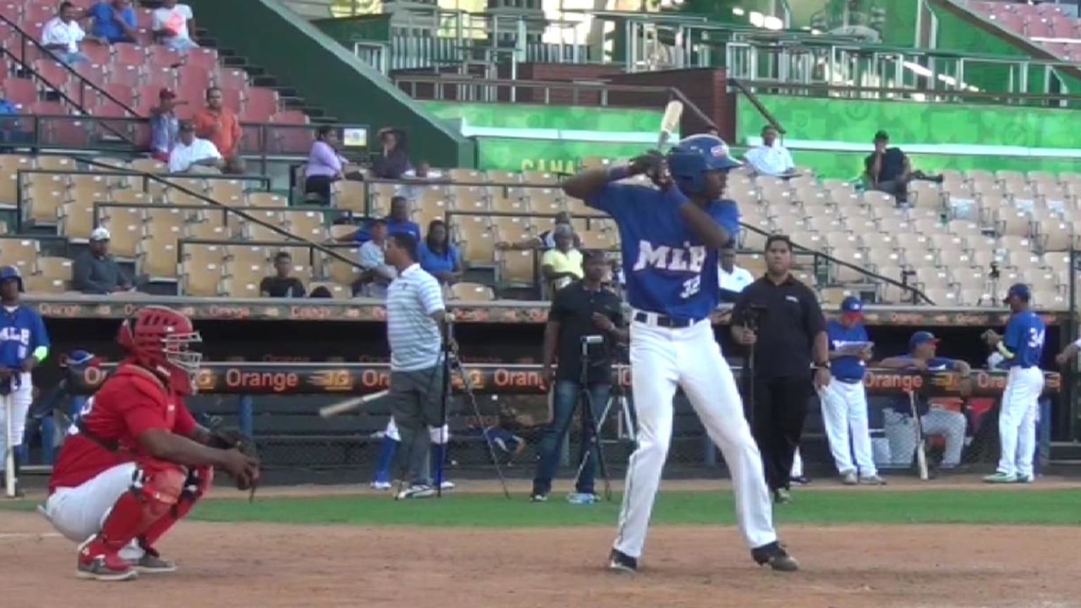 Take a look at Angels prospect Trent Deveaux | 11/10/2017 | Los Angeles ...