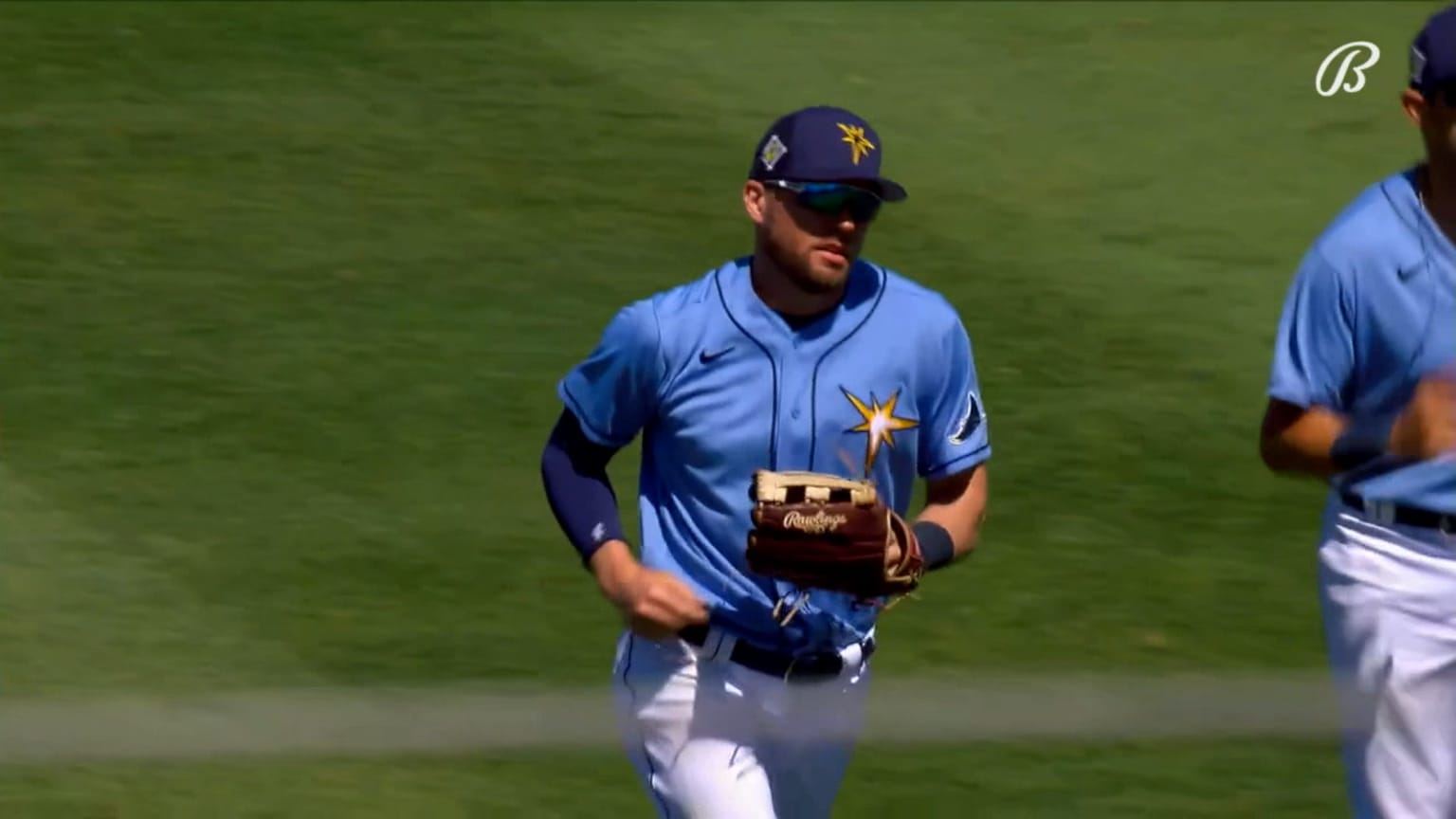 Ryan Boldt makes a diving catch to end the frame | 03/21/2022 | Tampa ...