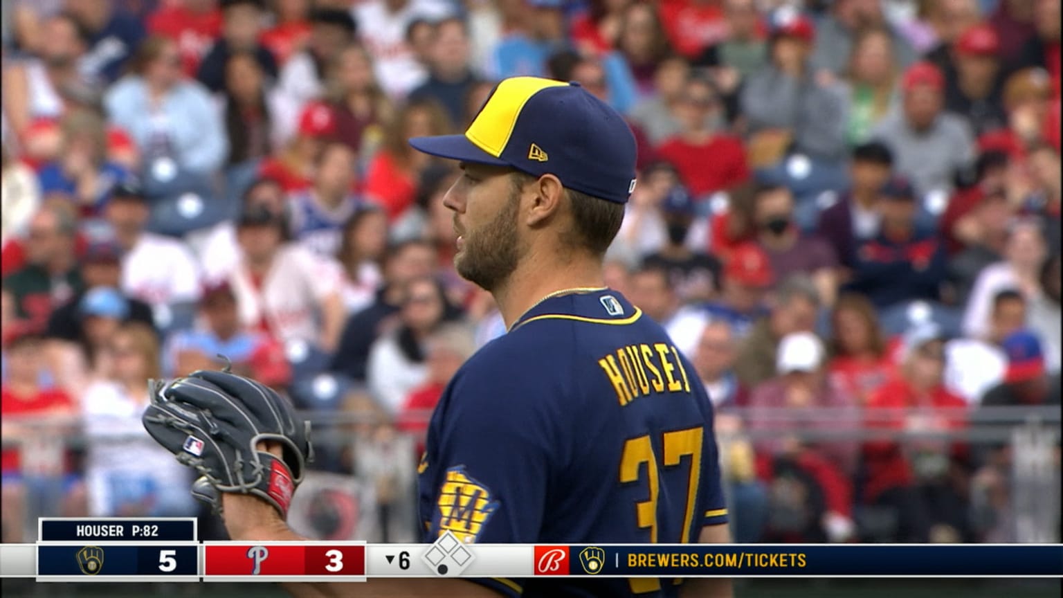Adrian Houser earns his first win of the season | 04/23/2022 | MLB.com