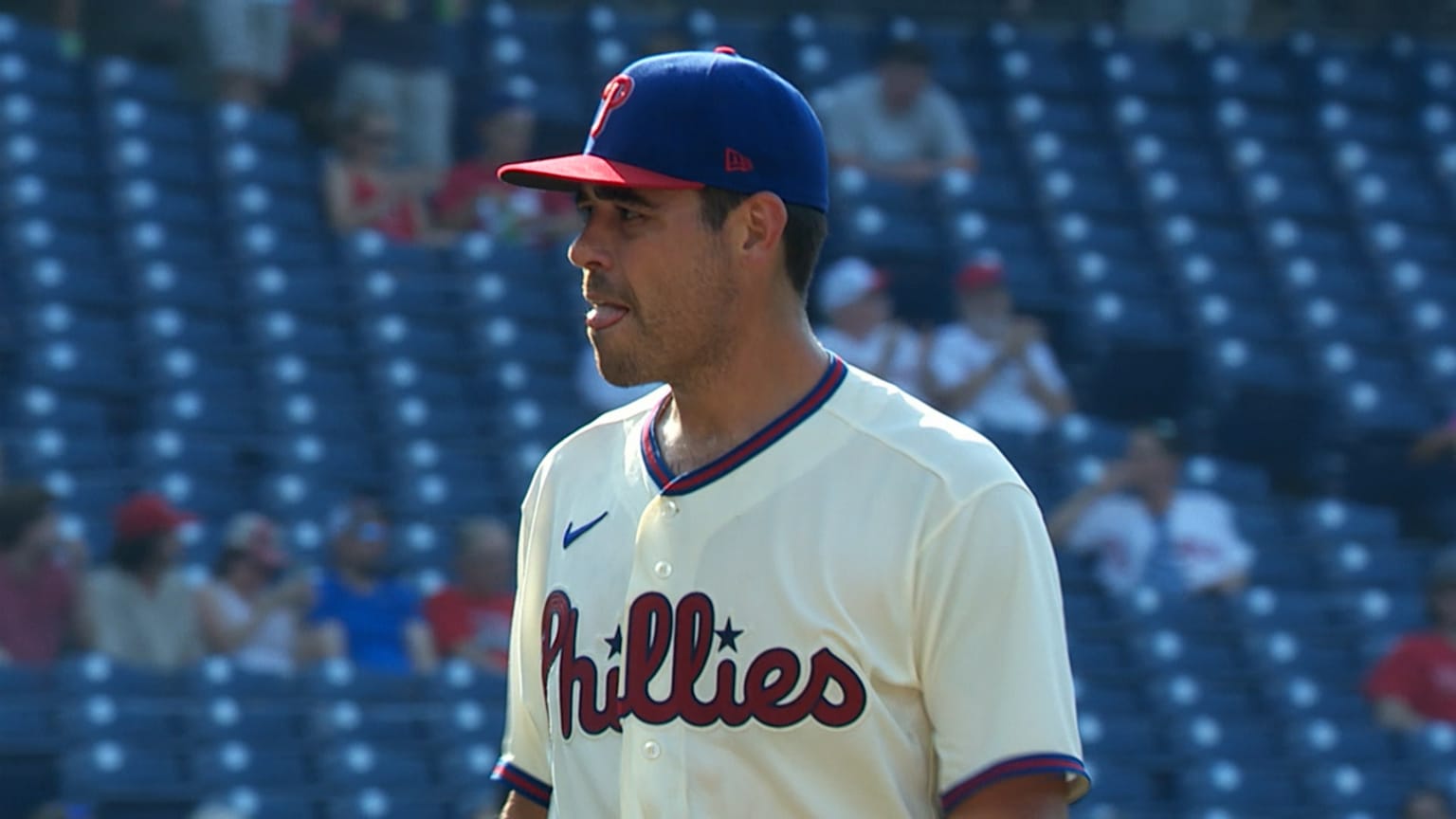 Moore fans nine, allows two runs across 4 1/3 frames | 07/16/2021 ...