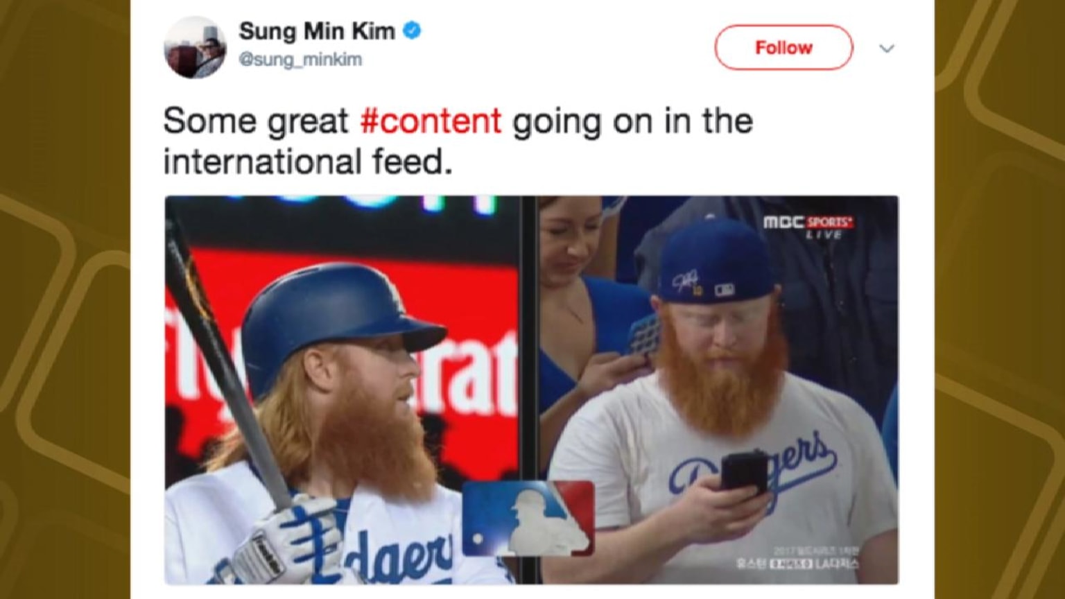 Wexelman, Datt discuss Turner's doppelganger | 10/25/2017 | MLB.com