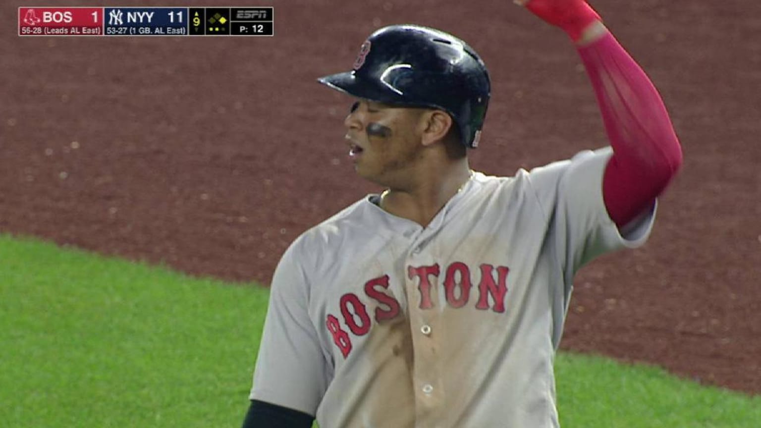 BOS@NYY: Devers plates Leon with a fielder's choice | 07/01/2018 ...