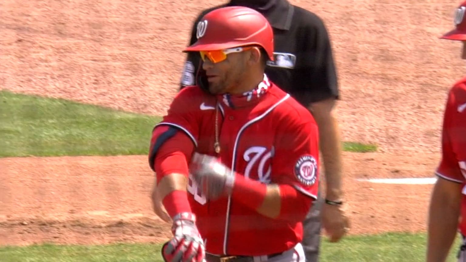 Gerardo Parra grounds a single to left in the 4th | 03/15/2021 ...