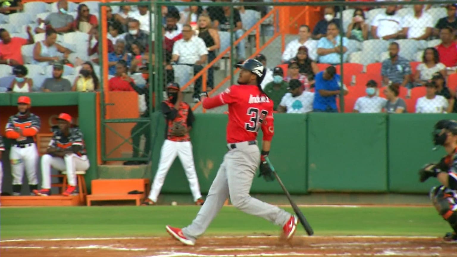 Jimmy Paredes dispara un jonrón de dos carreras | 07/11/2021 | Los ...