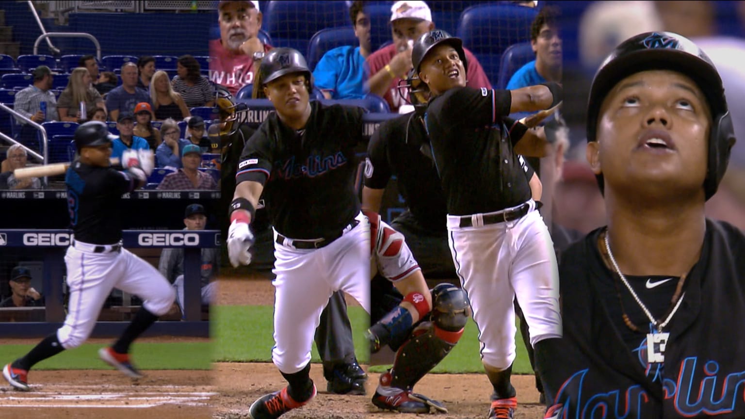 ATL@MIA: Castro plates 2 in 4-for-4 game | 08/09/2019 | Miami Marlins