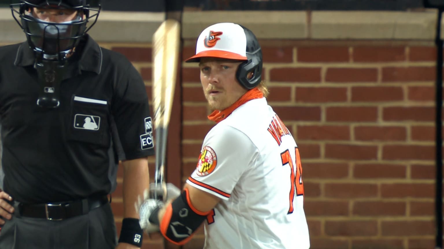 Pat Valaika drives a solo home run to center field | 08/20/2020 ...