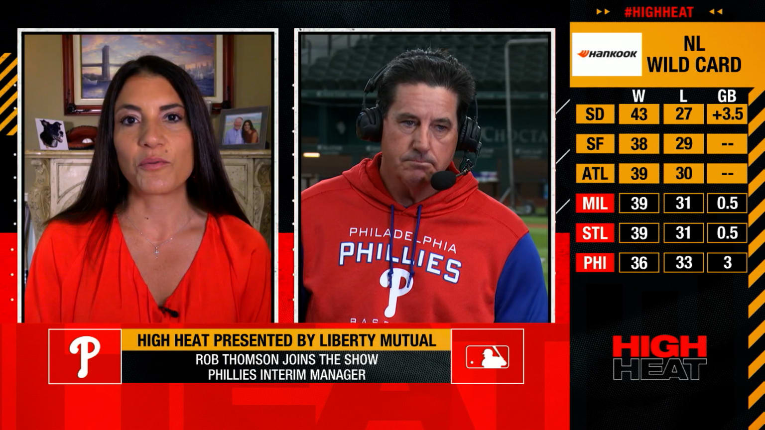 Thomson talks about Harper's influence, future plans | 06/22/2022 | New ...