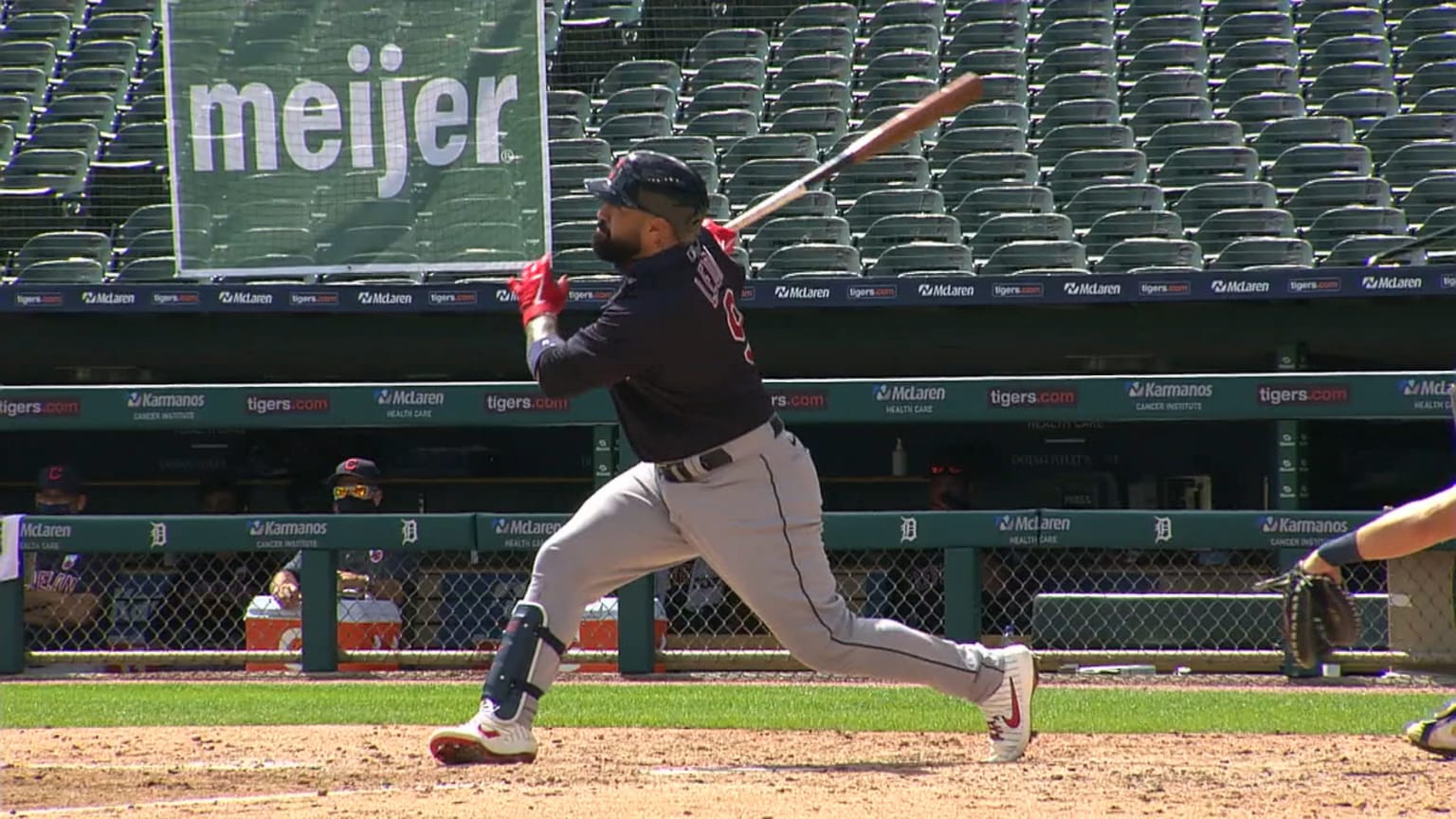Sandy León's solo home run | 08/16/2020 | Cleveland Guardians