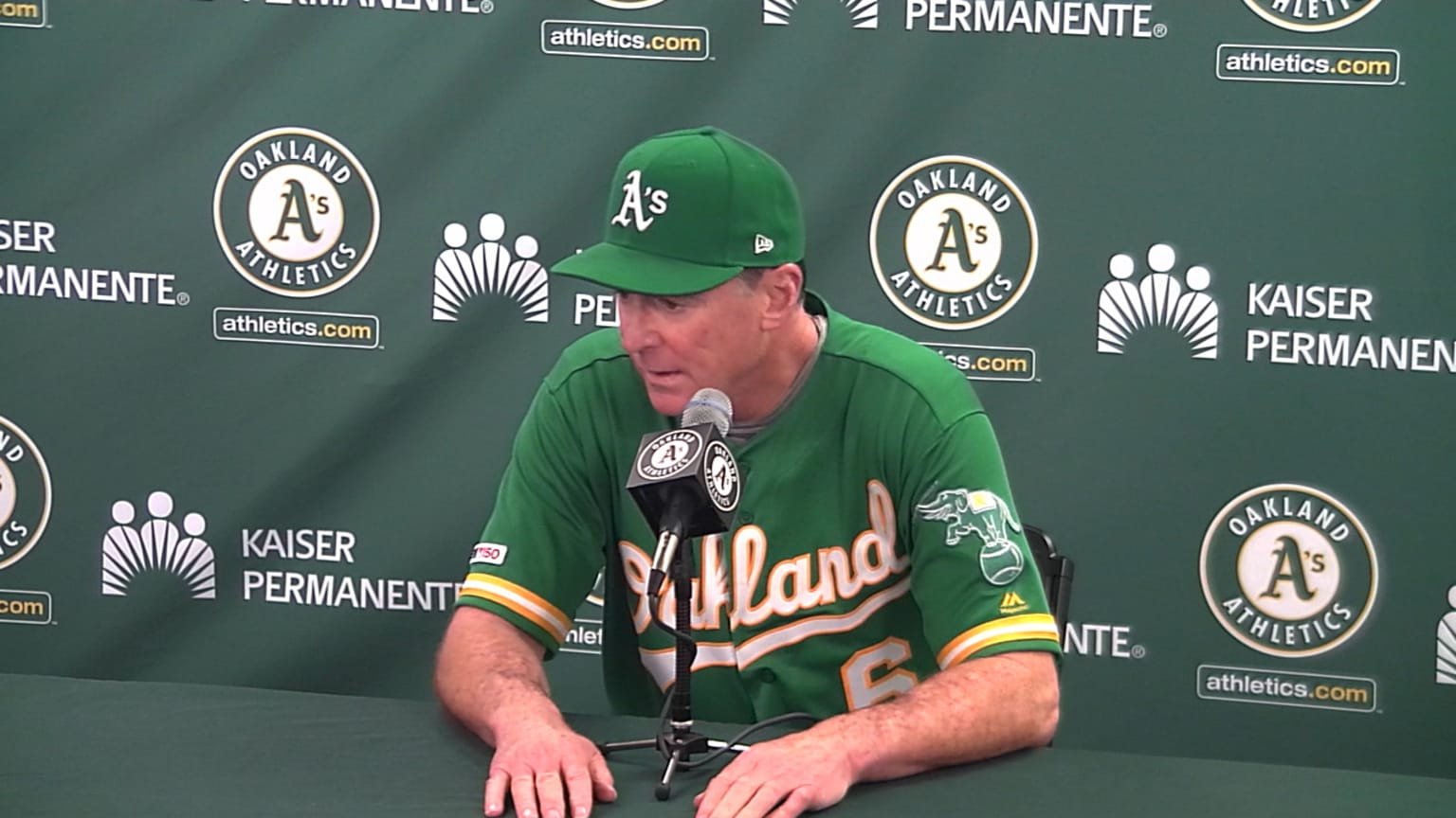 TOR@OAK: Melvin on the 5-1 loss to the Blue Jays | 04/19/2019 | Athletics