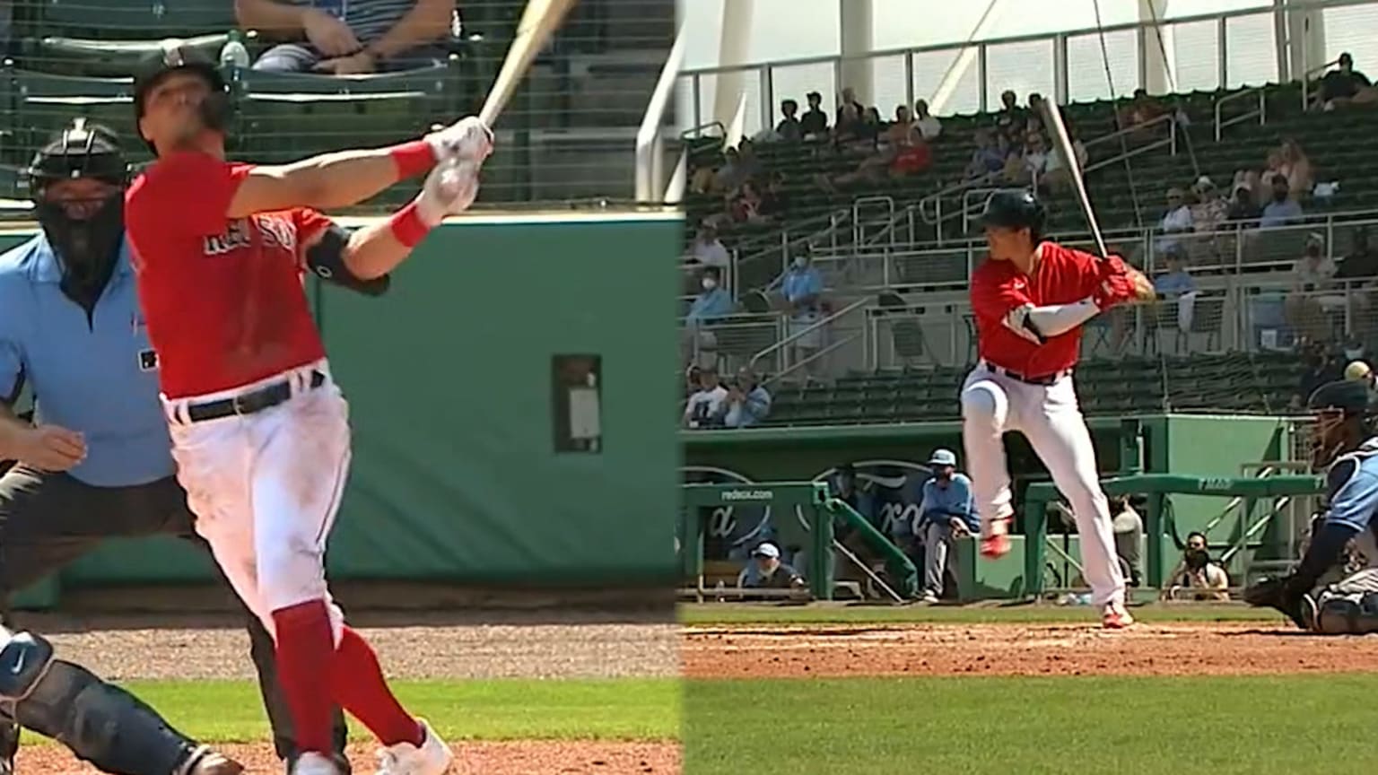 Enrique Hernández, Jarren Durran go back-to-back | 03/02/2021 | Boston ...