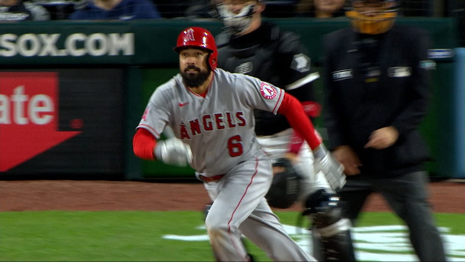 Anthony Rendon smacks an RBI double to center field | 04/29/2022 | Los ...