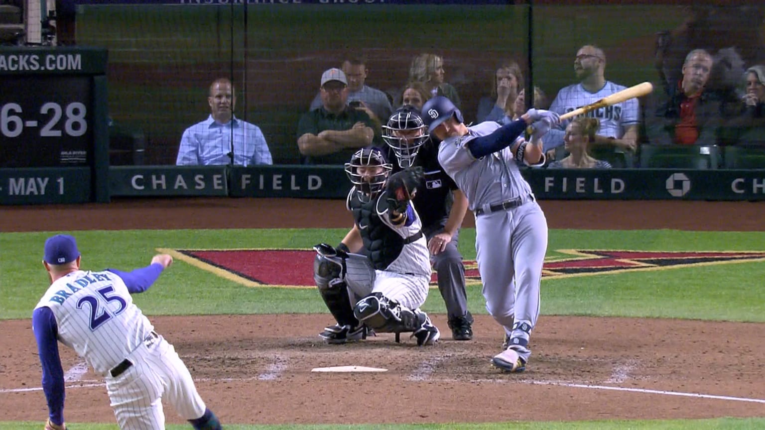 SD@ARI: Bradley strikes out a pair in relief | 04/11/2019 | Arizona ...