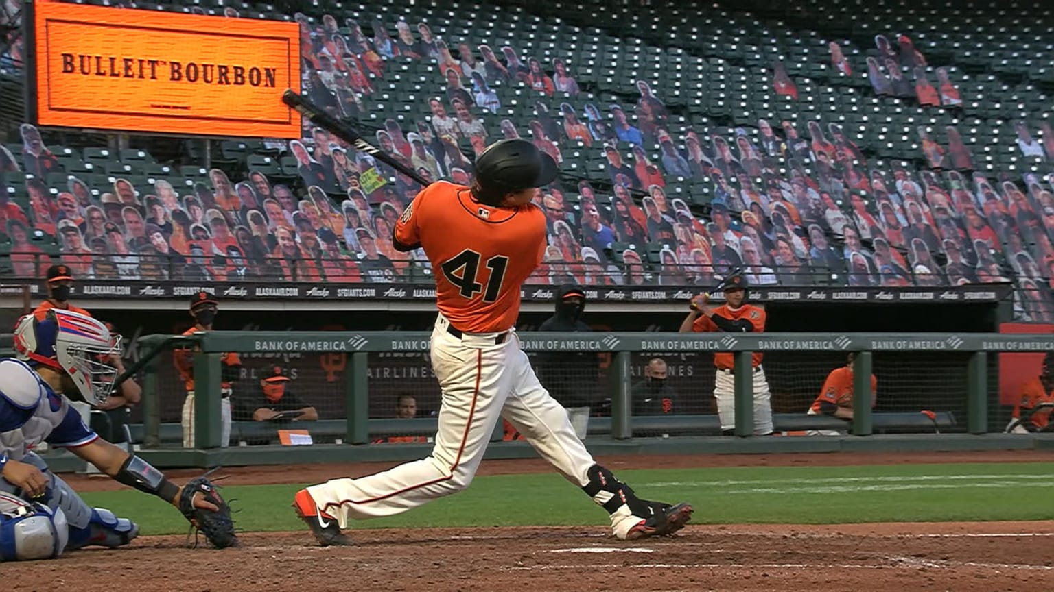 Wilmer Flores hits a three-run home run in the 5th | 07/31/2020 | MLB.com