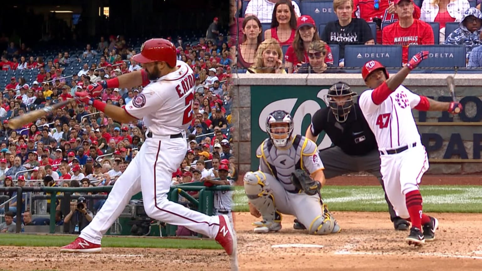 PIT@WSH: Nats go back-to-back to take lead in 8th | 04/13/2019 ...