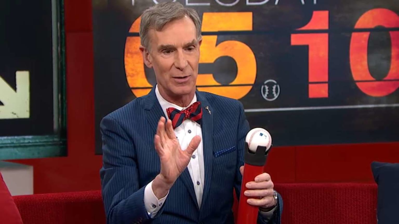 Bill Nye discusses science of baseball on MLB Central | 05/10/2016 ...