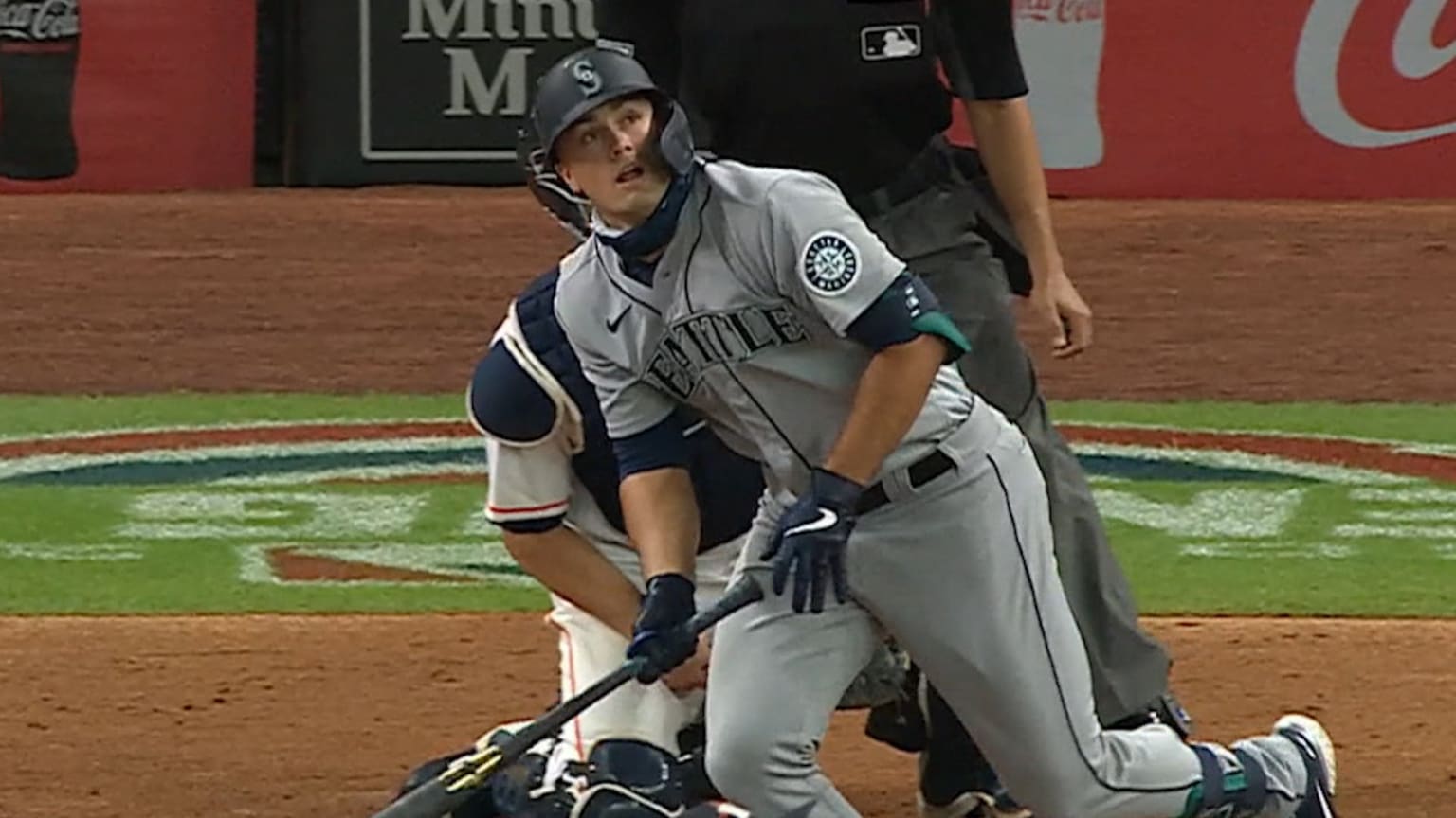 Evan White belts his first Major League home run | 07/27/2020 | MLB.com