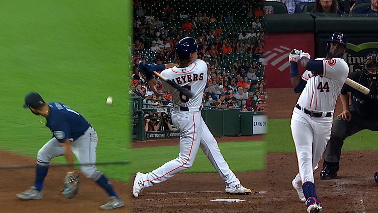 Astros score six in the bottom of the 2nd inning | 09/06/2021 | Houston ...