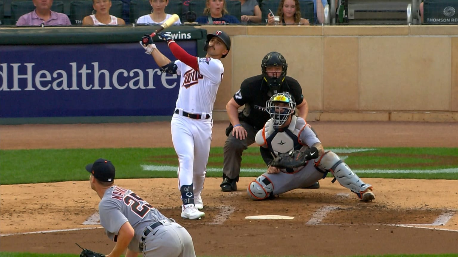 Mark Contreras smashes his first Major League homer | 08/02/2022 ...