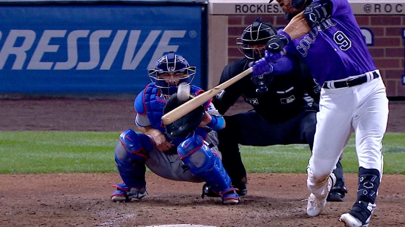 Connor Joe crushes a home run to center field | 04/09/2022 | MLB.com