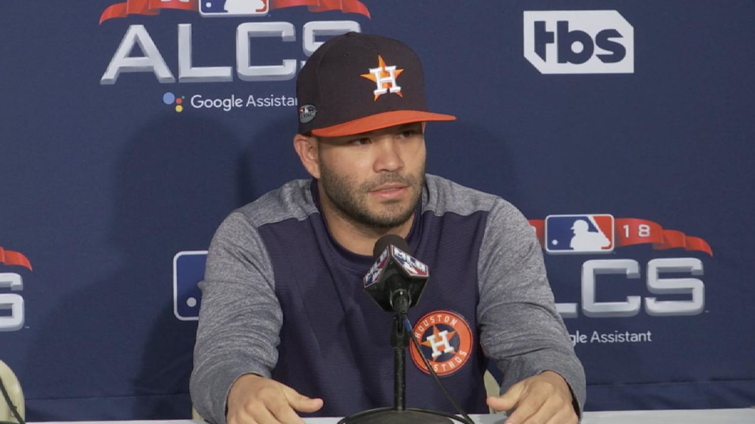 ALCS Gm1: Altuve on dominant pitching staff | 10/13/2018 | Houston Astros