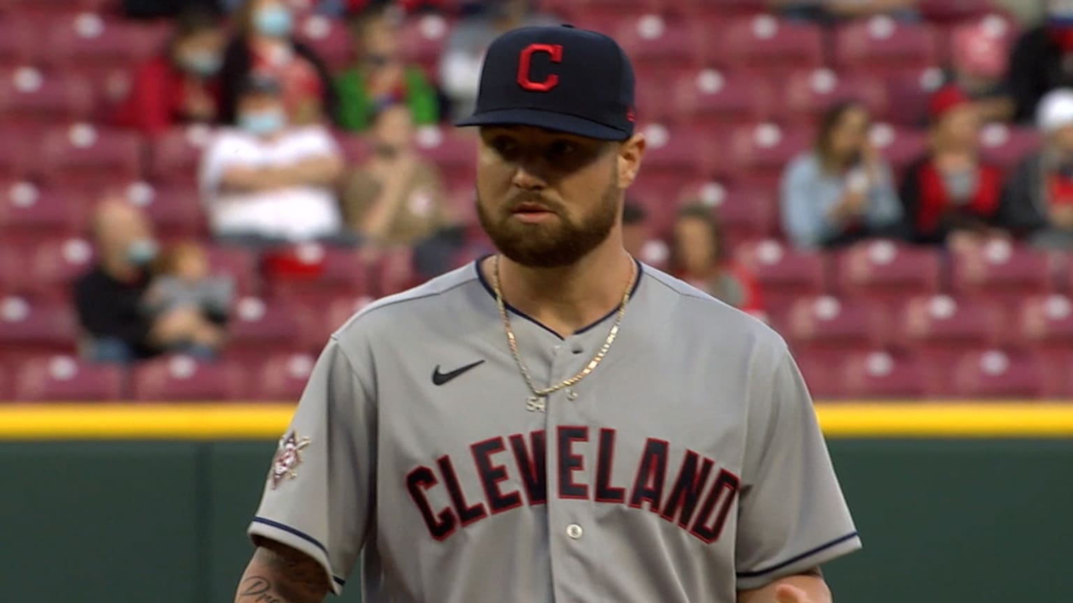 Logan Allen strikes out Joey Votto | 04/16/2021 | Cleveland Guardians