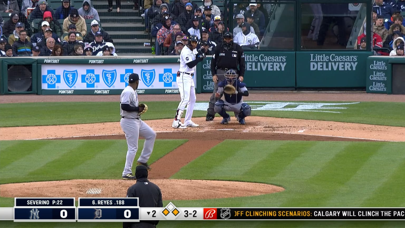 Victor Reyes pulls an RBI single to right field | 04/20/2022 | Detroit ...