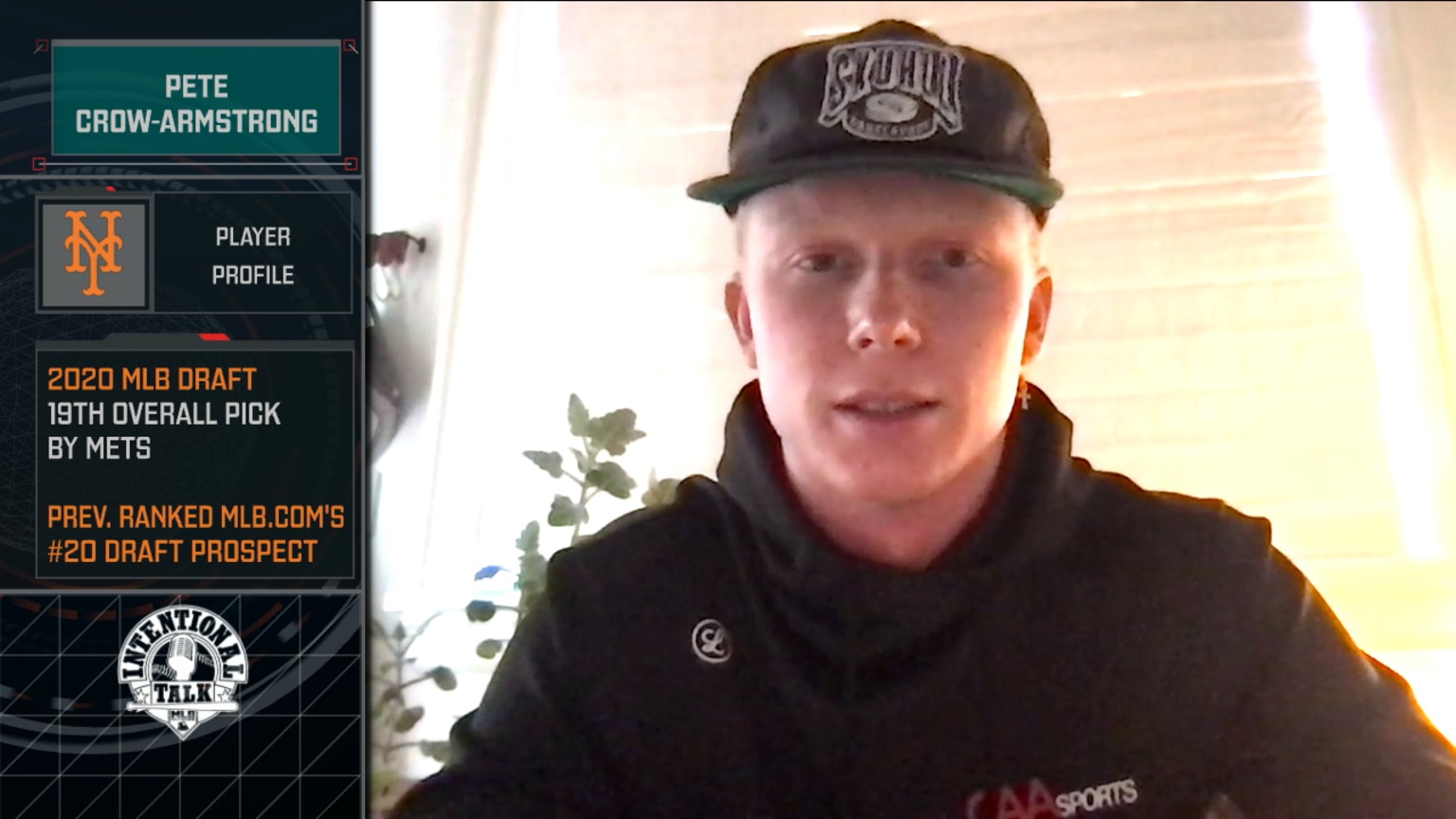 Pete Crow-Armstrong on defense, hair, Hollywood | 01/20/2021 | Chicago Cubs