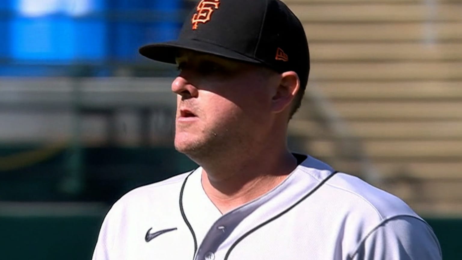 Jake McGee strieks out Chad Pinder swinging | 08/22/2021 | San ...