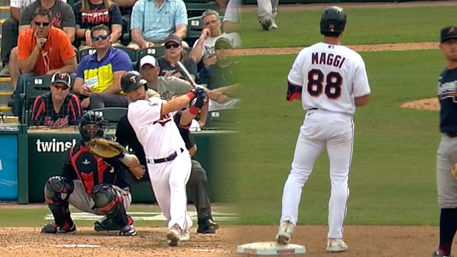 Drew Maggi hits an RBI double in the 9th | 03/11/2020 | Minnesota Twins