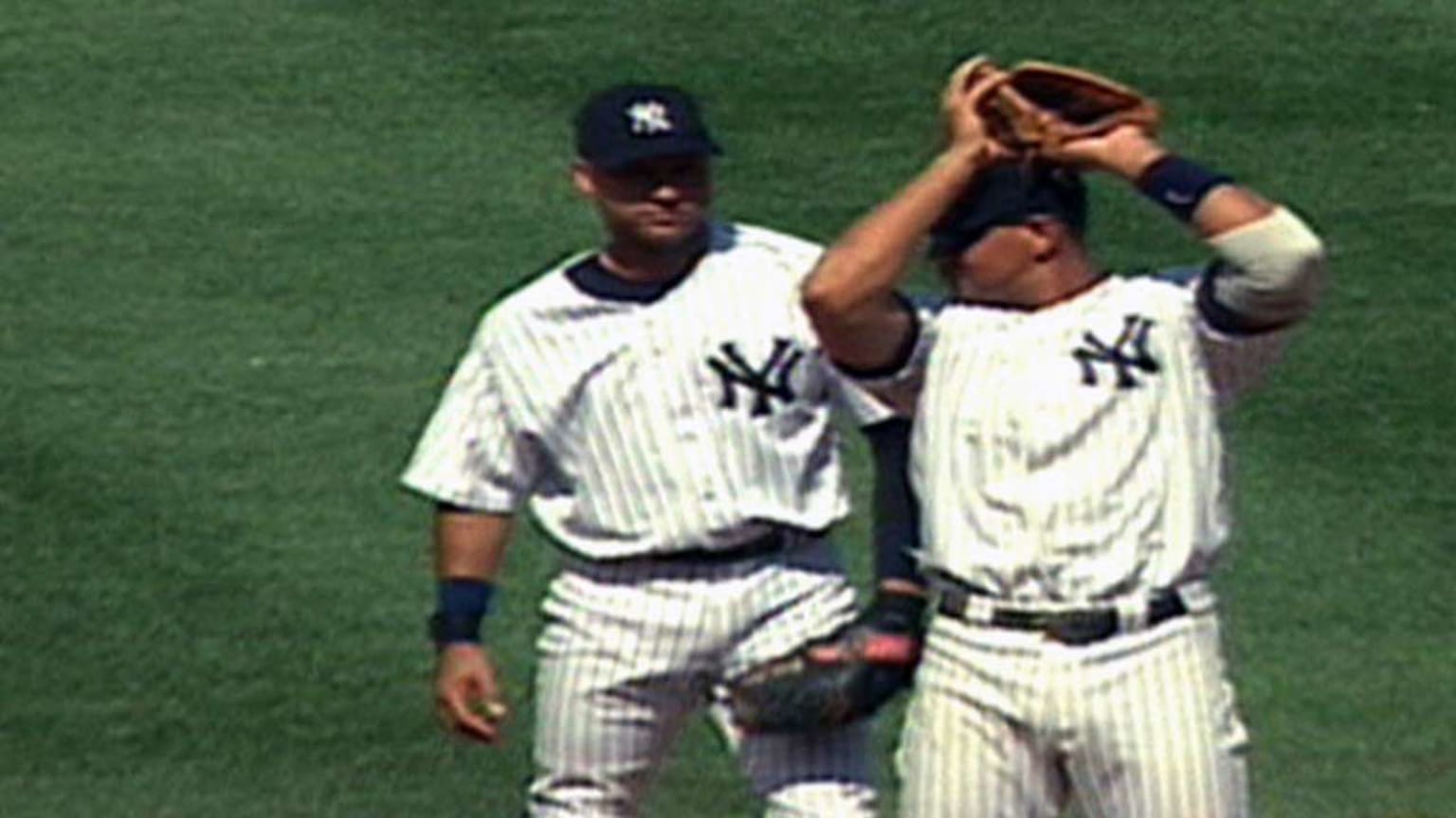 BAL@NYY: Jeter, A-Rod collide and miss popup | 08/17/2006 | New York ...