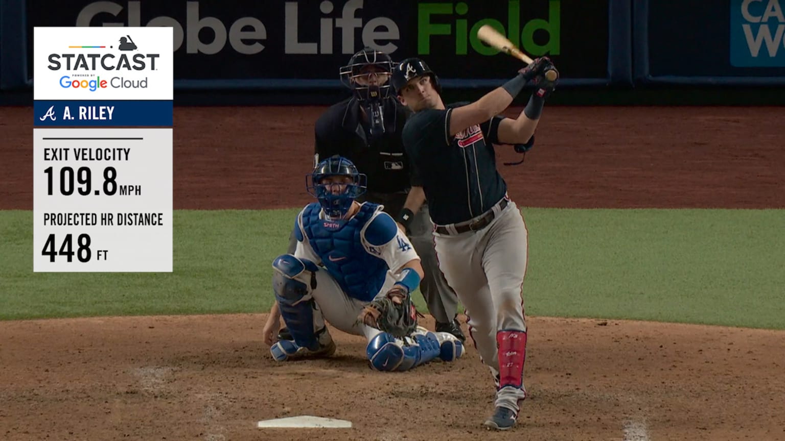 Austin Riley belts 448-ft. go-ahead home run in NLCS | 10/12/2020 ...