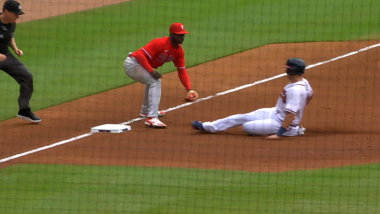 Phillies get lead runner at third after wild sequence | 08/03/2022 ...