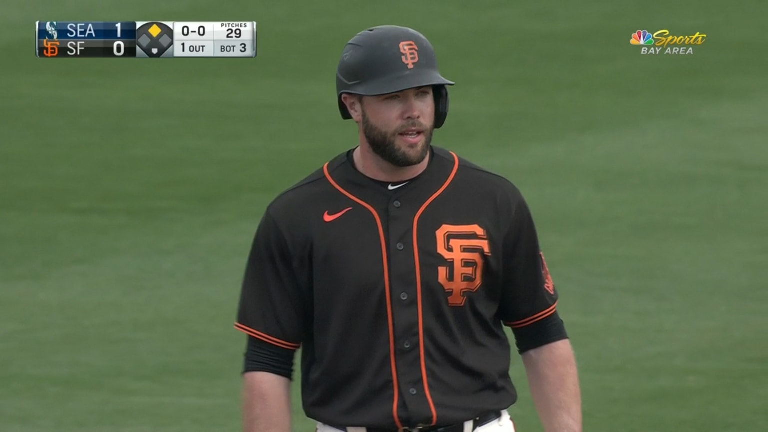 Darin Ruf hits three doubles vs. Mariners | 03/08/2020 | Houston Astros