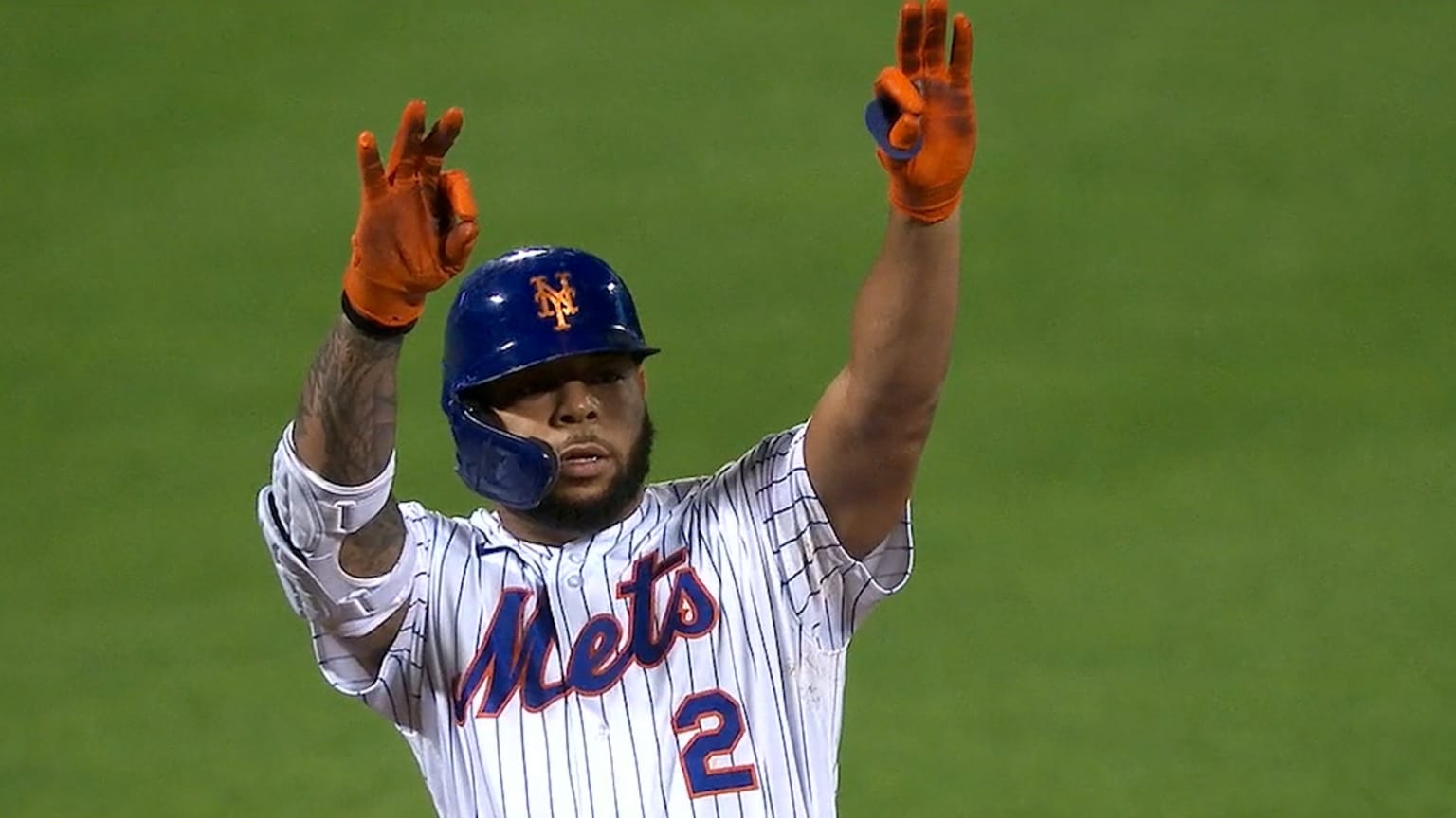 Dominic Smith's two-run double | 09/19/2021 | St. Louis Cardinals