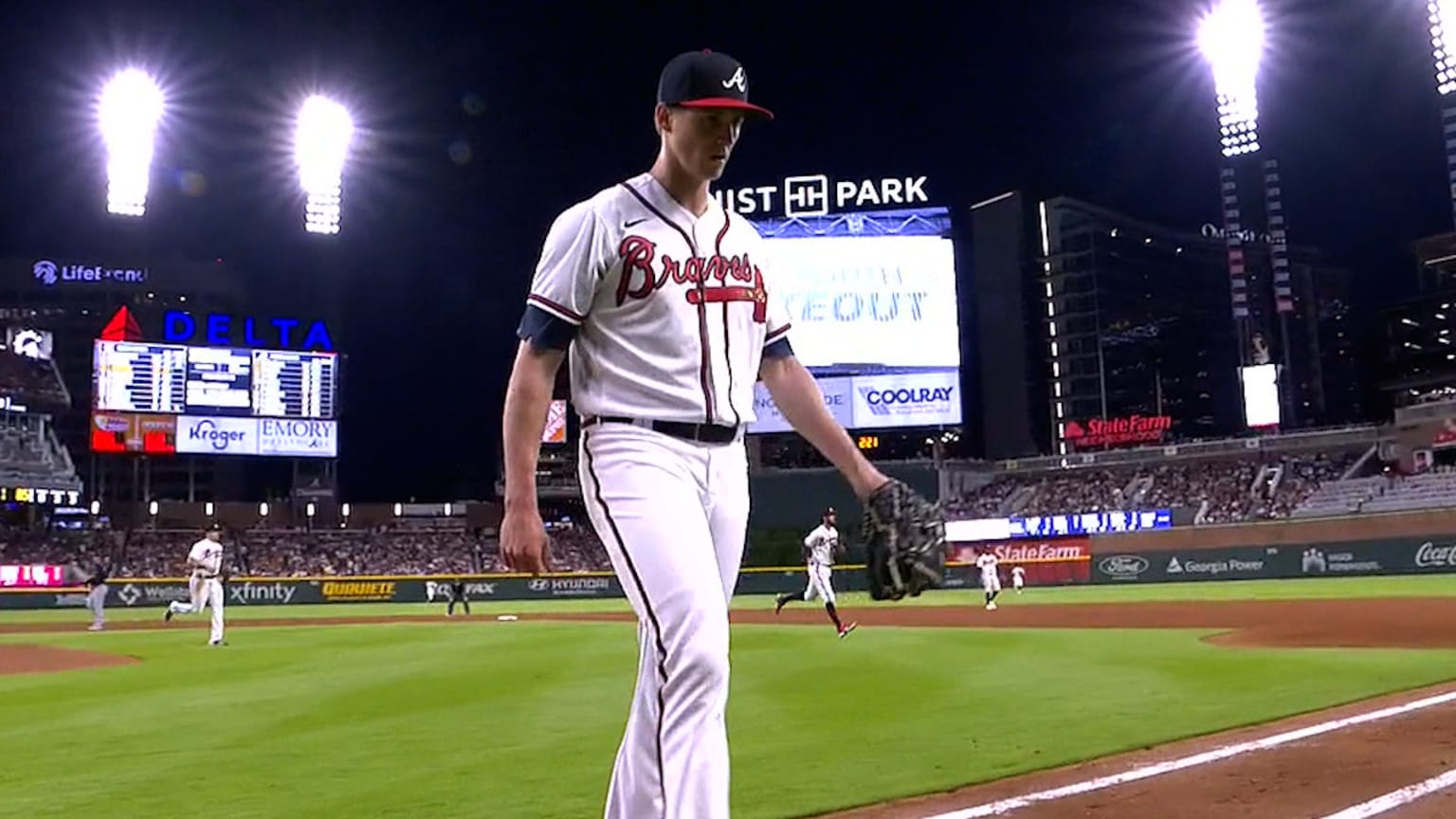 Kyle Wright K's J.D. Martinez in the 4th inning | 05/10/2022 | Atlanta ...