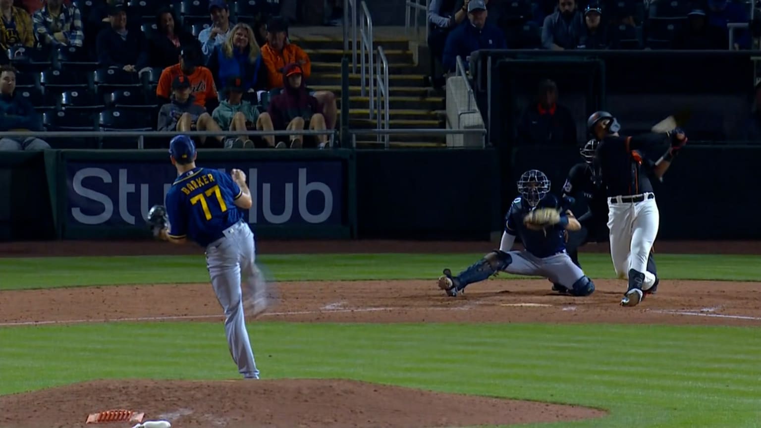 Armani Smith drives a solo home run to center field | 03/21/2022 | MLB.com