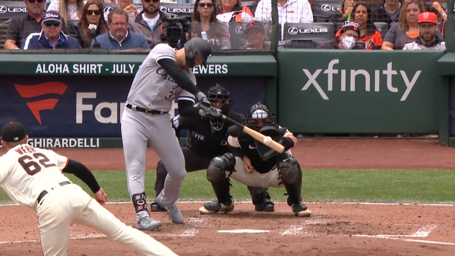 Gavin Sheets lines a 2-run double | 07/02/2022 | Chicago White Sox