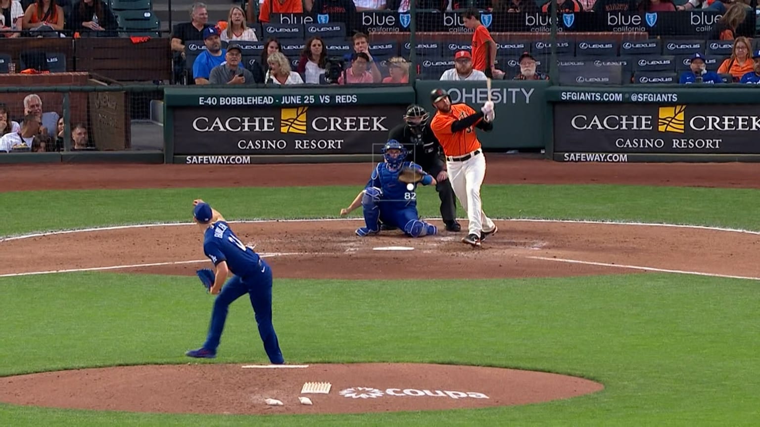 Darin Ruf launches solo homer | 06/10/2022 | New York Mets